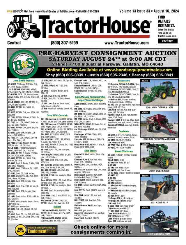 TractorHouse.com | TractorHouse Central Digital Edition Archive